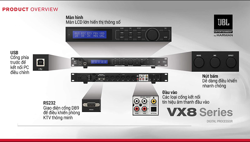 Mixer JBL VX8 | SAIGON HD